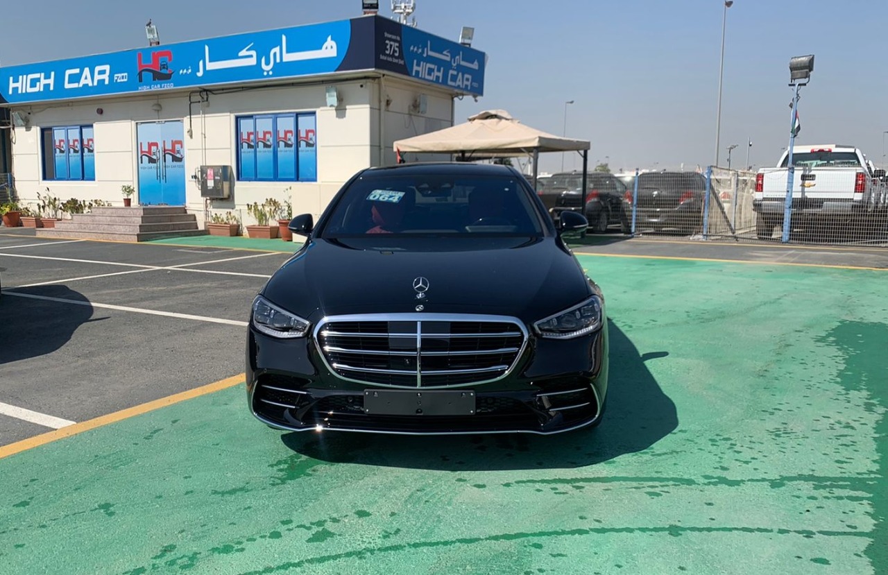 MERCEDES BENZ S580 BLACK INTERIOR RED 2022 – HIGH CAR FZCO